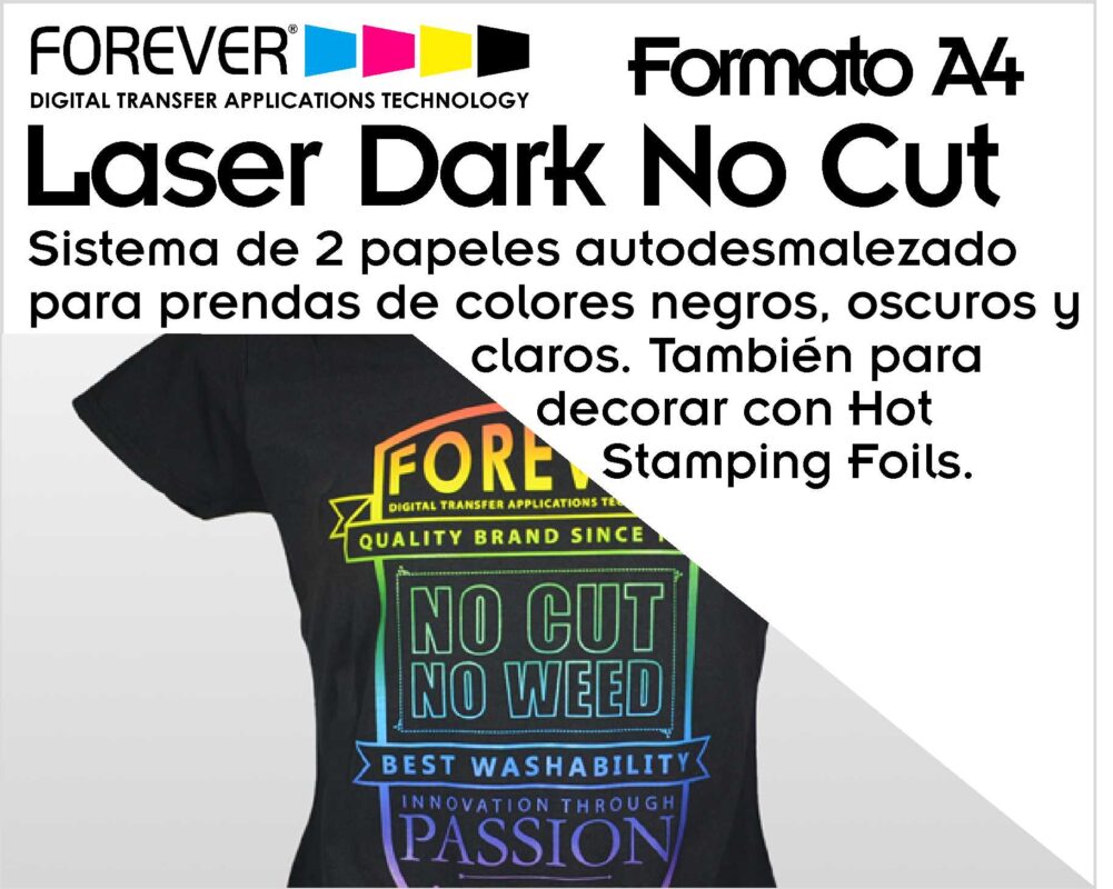 LASER DARK NO CUT A4 - Serviprinter