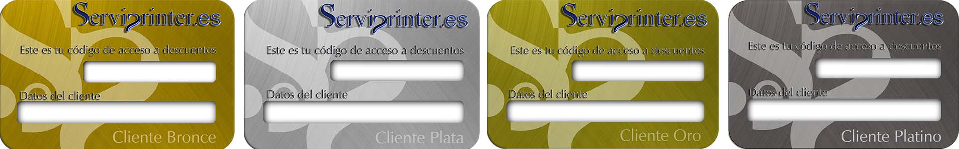 Bonos Descuentos - Serviprinter