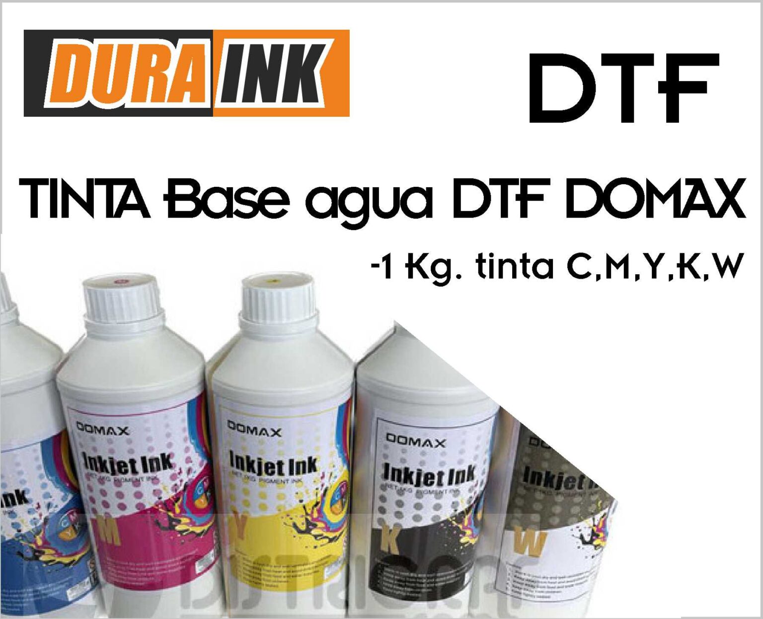 TINTA DTF DOMAX 1L. - Serviprinter